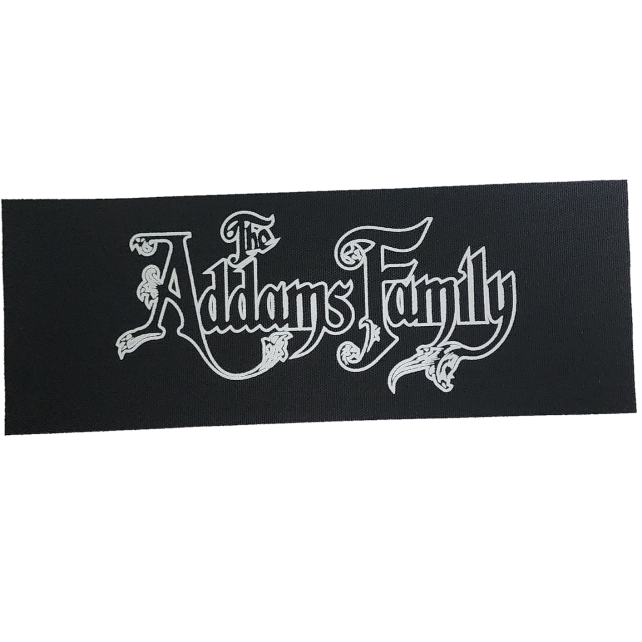 The Addams Family Logo Cloth Patch – Caufield's Novelty