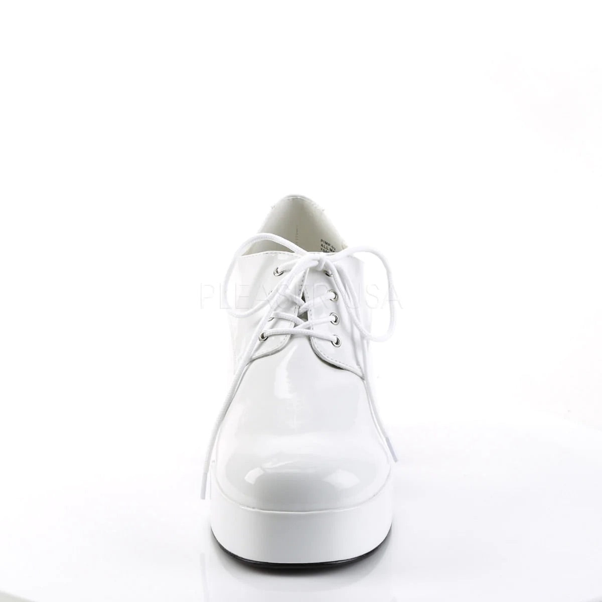 White Disco Platform Shoe with Fish Heel – Caufield's Novelty